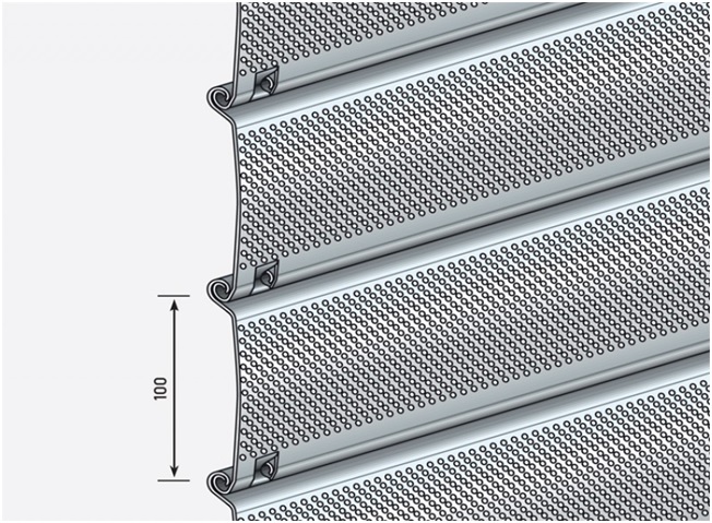 Micro Perforated | Rolling Doors | Attar Steel